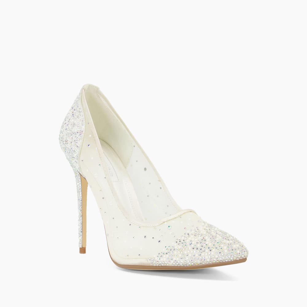 Ivory Embellished Wedding Shoes Nori Ivory